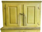 Painted Step-Back Cupboard | Linda Rosen Antiques